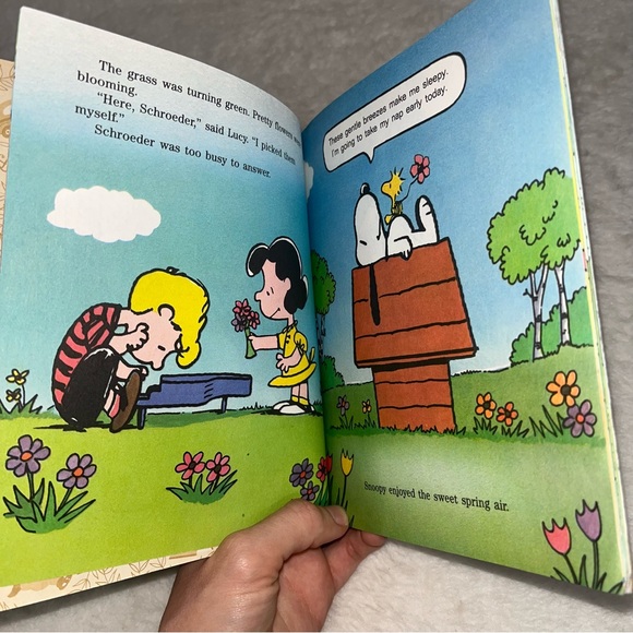 Other | Lets Fly A Kite Charlie Brown A Little Golden Book 1987 Vintage ...